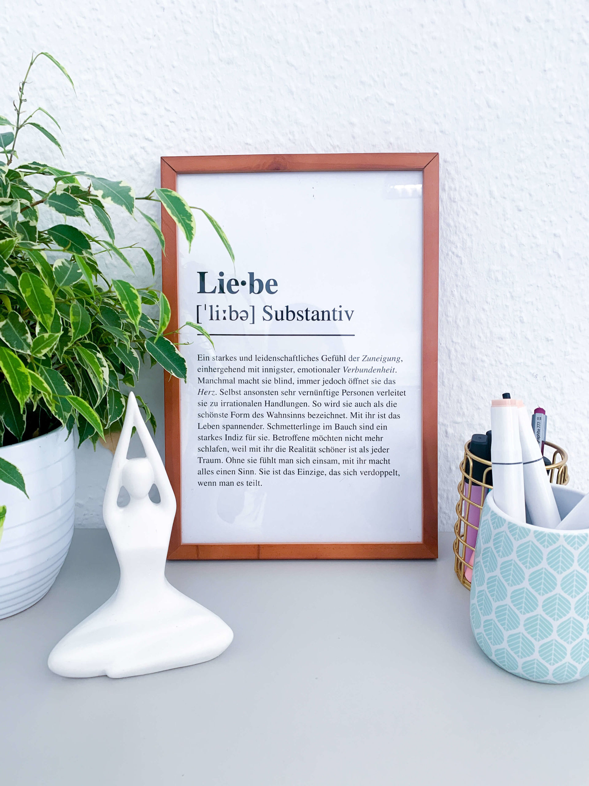 Definition „Liebe“ Poster | StadtLandKind.